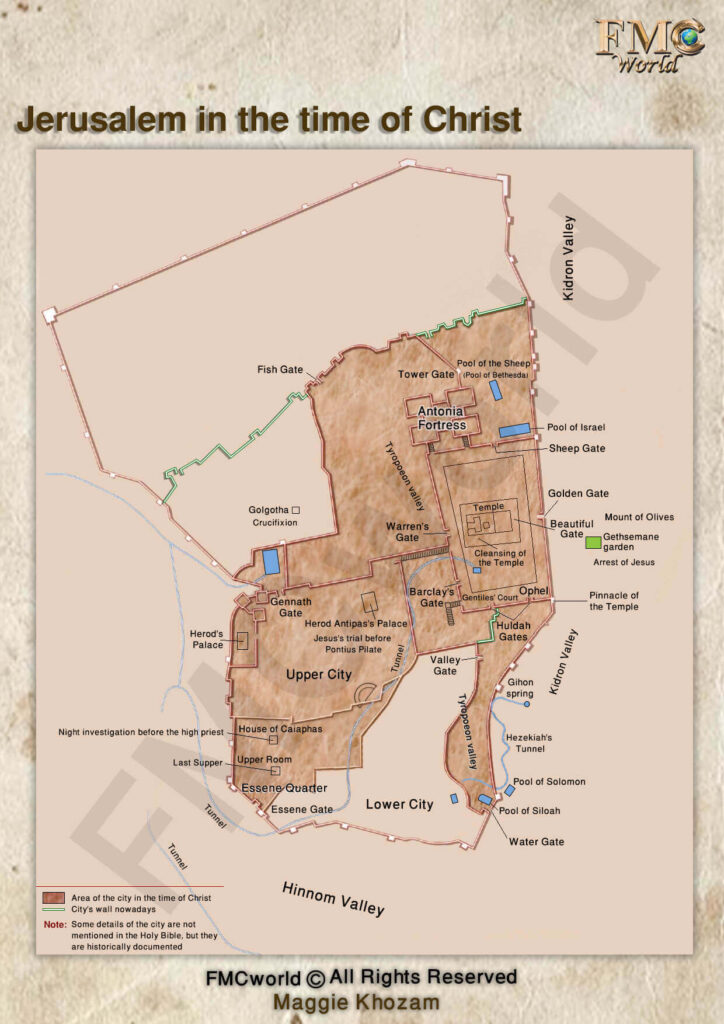 New Testament/Maps – الأم ماغي خزام